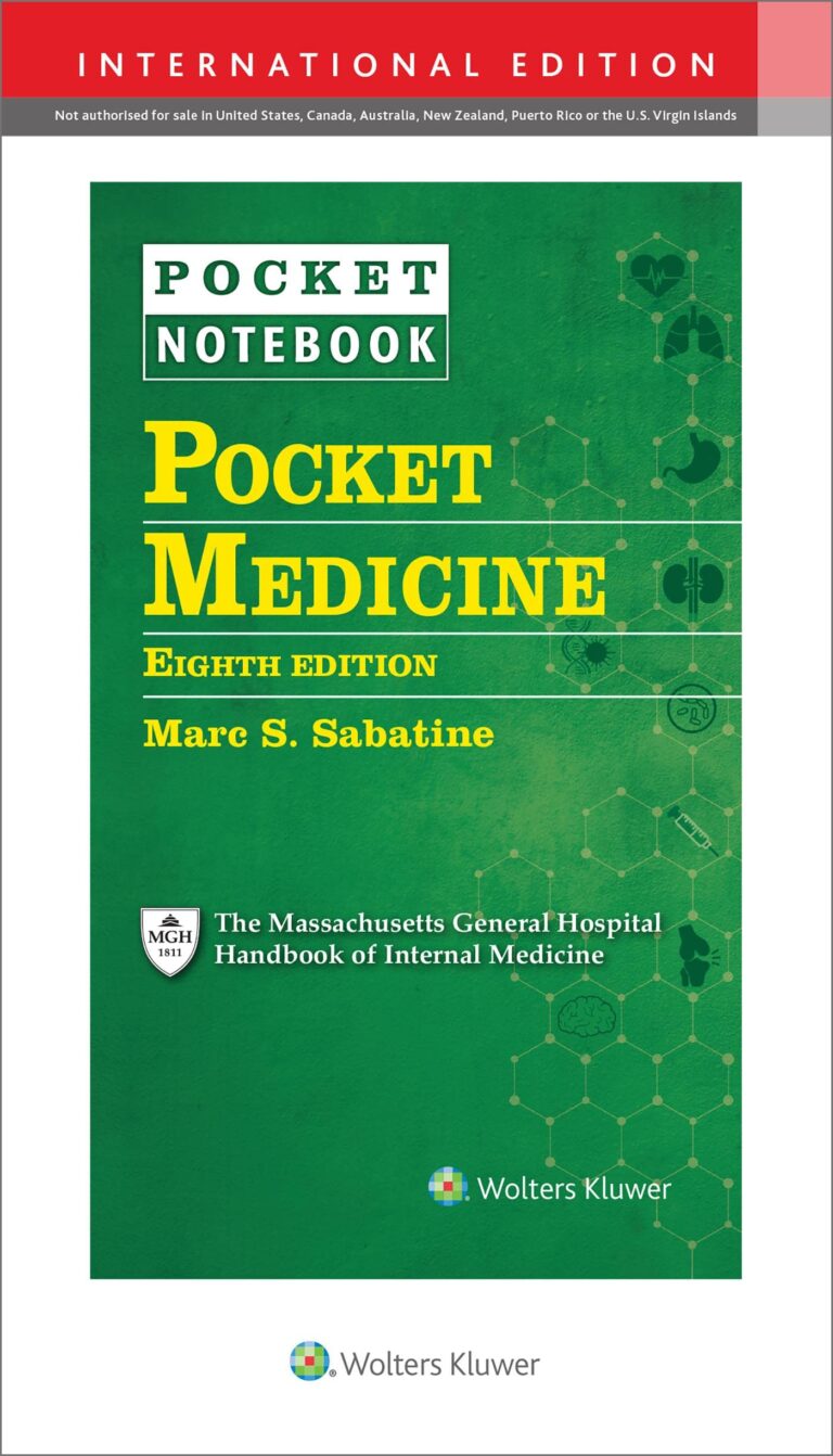 Pocket Medicine 8th Edition (International edition) - ספרה